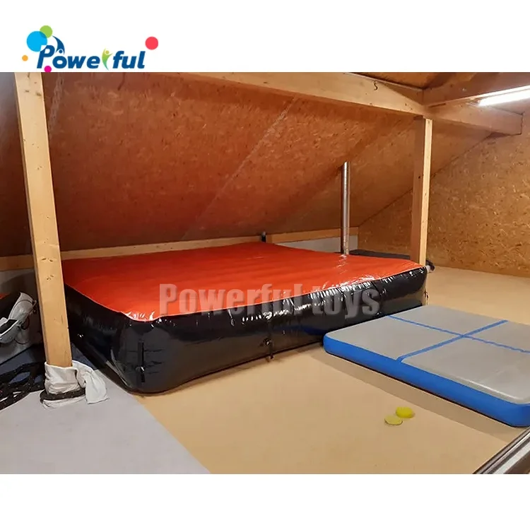 High Quality Inflatable Gymnastics Stunt Pad Landing Mat Ninja Warrior ...