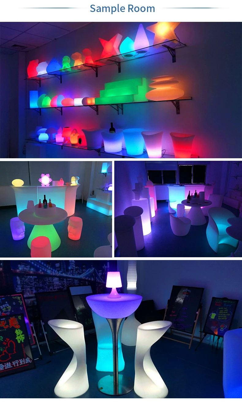 Color Changing LED Bar Counter Furniture for Night Clubs