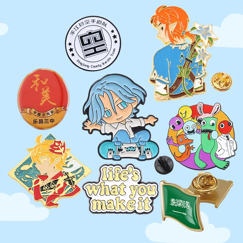 Manufacturer Design Custom Metal 3d Soft Enamel Pin Lapel Hat Pins ...