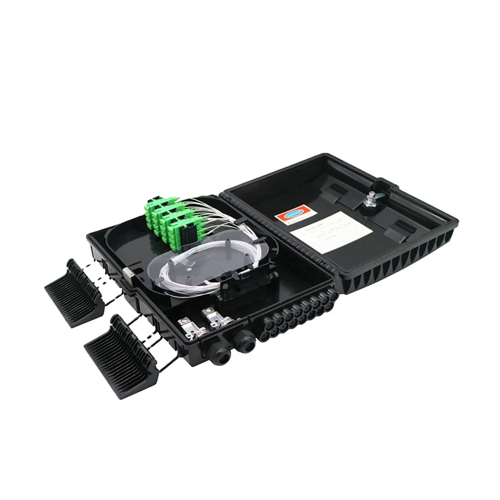 8 Core Ftth Box Plc 4 Tray Optical Distribution Box 2 In 8 Port Nap ...