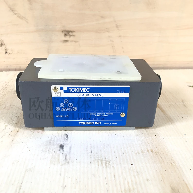 Tokimec Pilot Operated Check Valves Tgmpc-5-abk-50 Hydraulic Valve ...