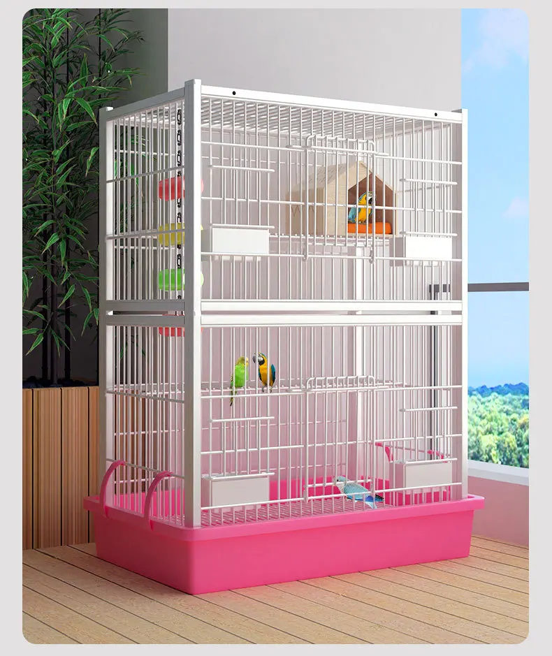 Luxury Breeding Bird Cage For Sale Multilayer Movable Splice Gentoo ...