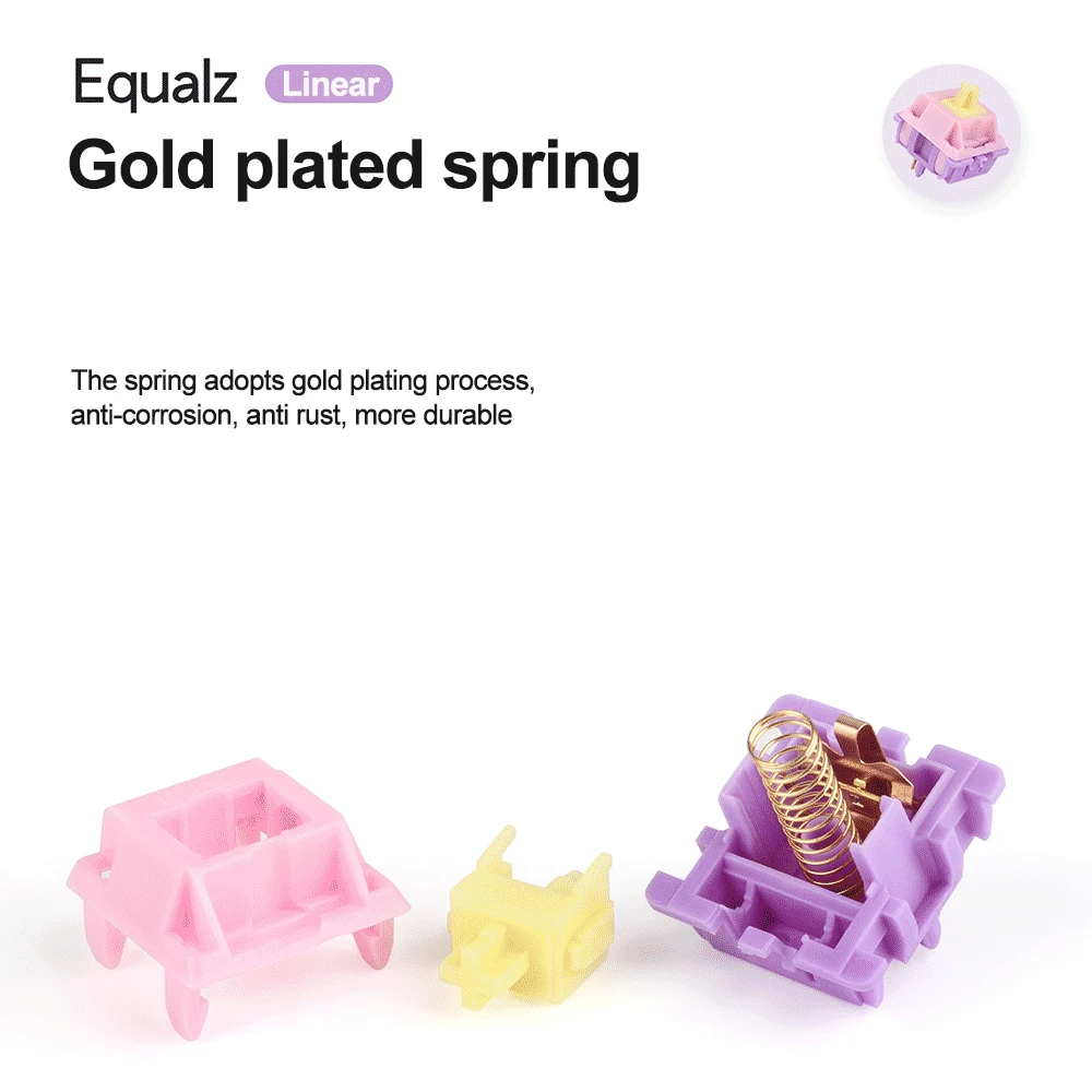 Banana Split Keycaps - Equalz Mechanical Keyboard Switches