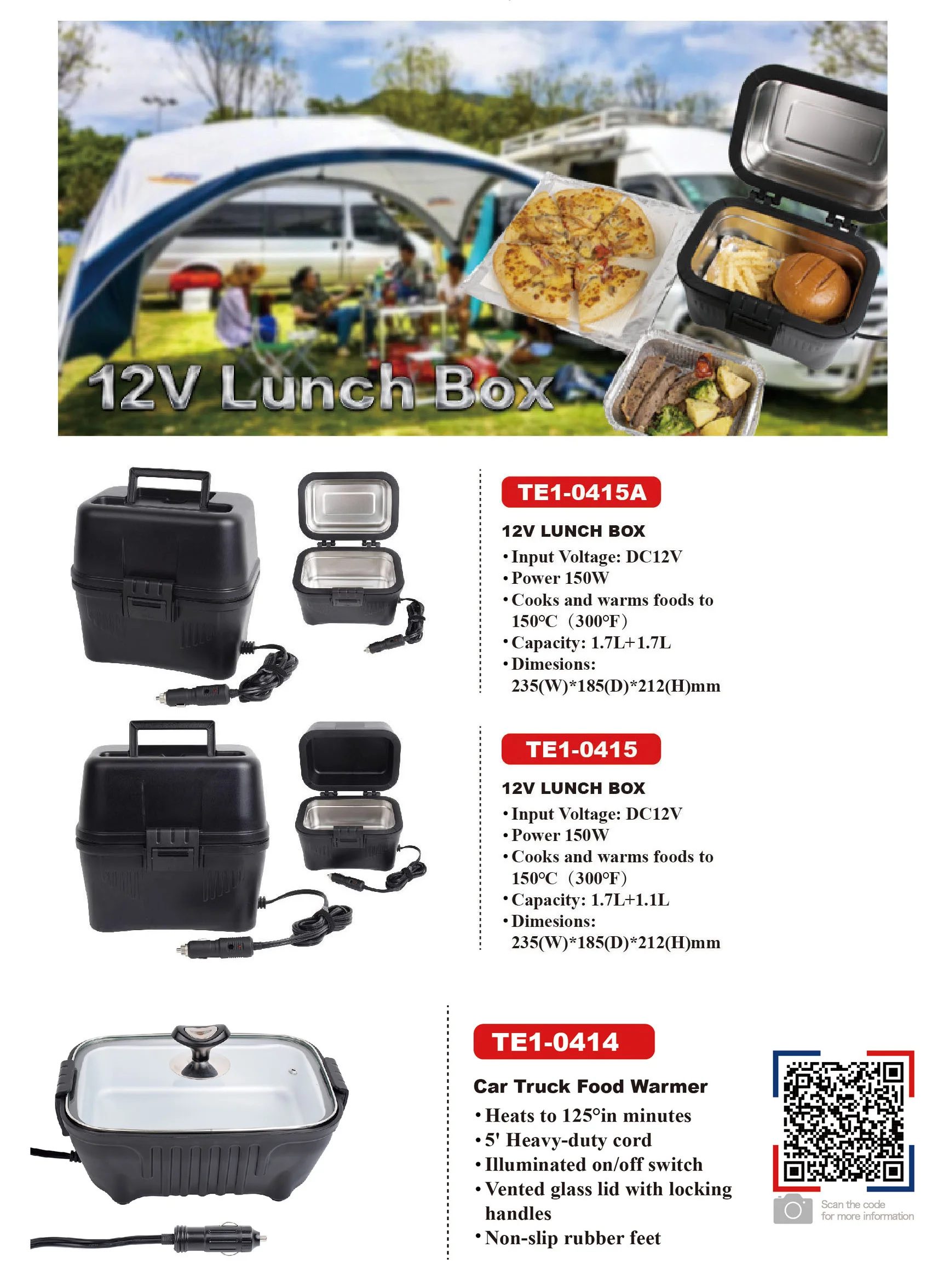 6l 12v 120w Electric Mini Vehicle Roaster Box 12v Dc Microwave Oven Car ...