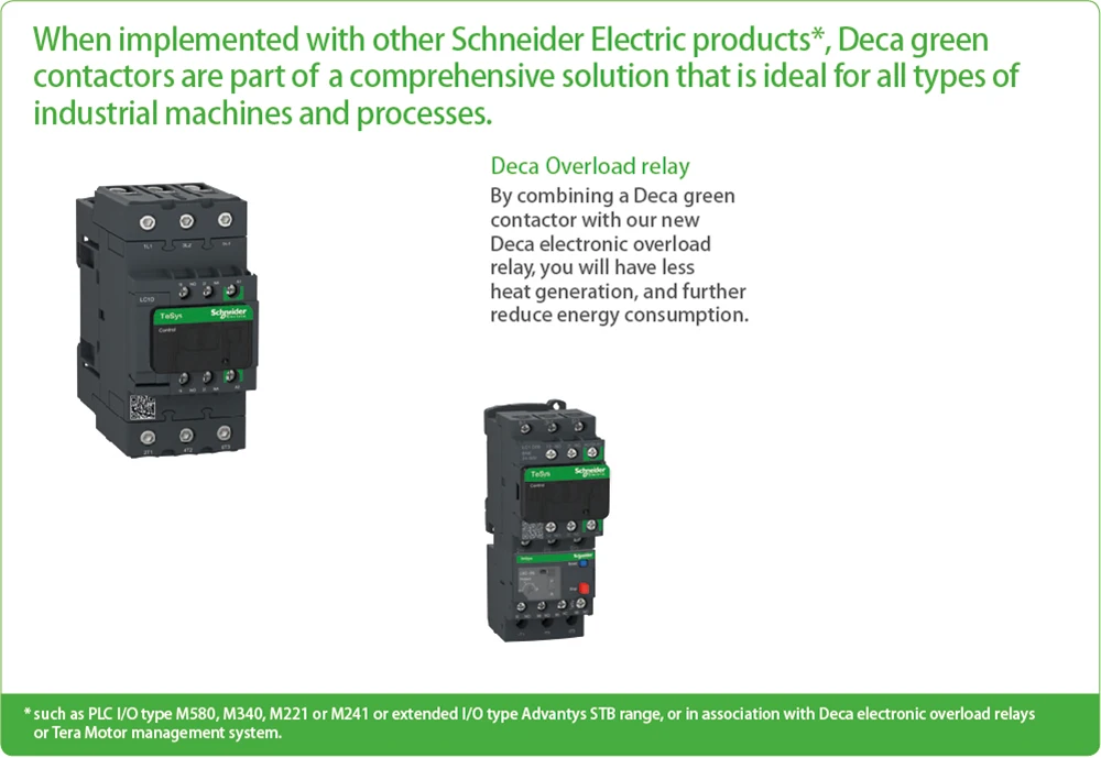 Lc1d09bd Tessys Magnetic Contactor Original New D Contactor 3p(3 No) Ac ...