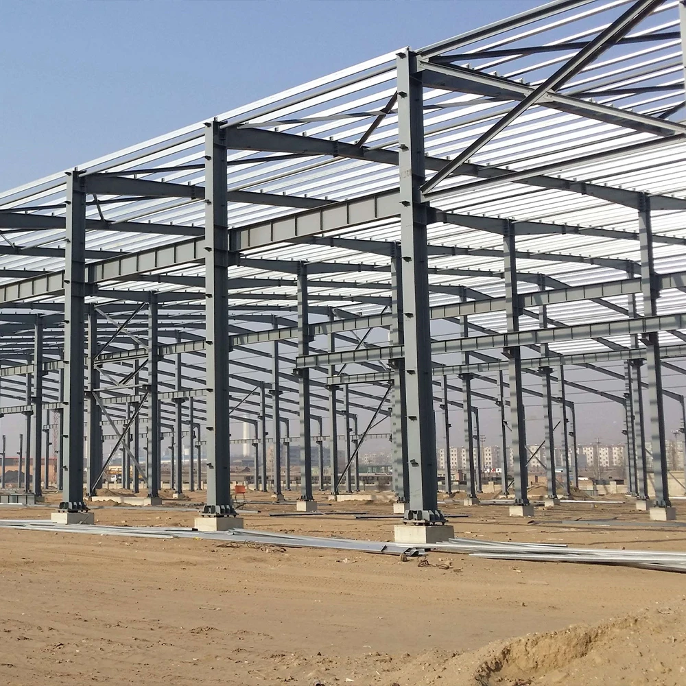 Mansion Metal Building Construction Prefab Steel Structure Warehouse ...