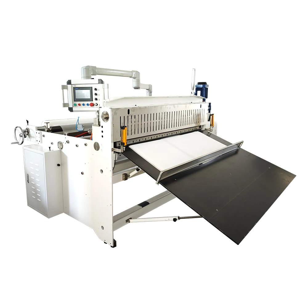 1600mm Automatic Computerized Plastic Film Cutting Slitting Rewinding ...