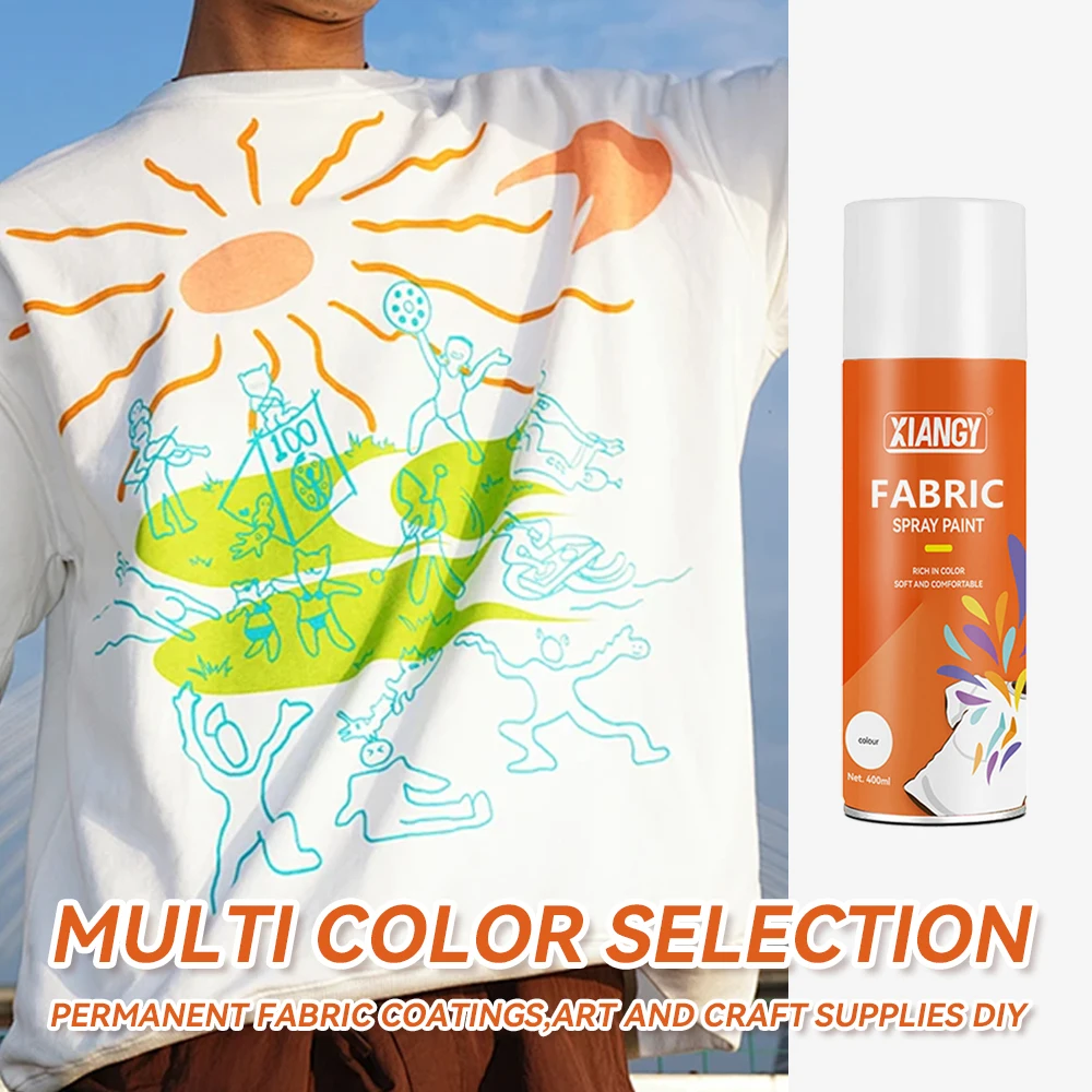 Diy Your Clothes On Fabric Paint And Fun Spray Shirts Eco-friendly ...