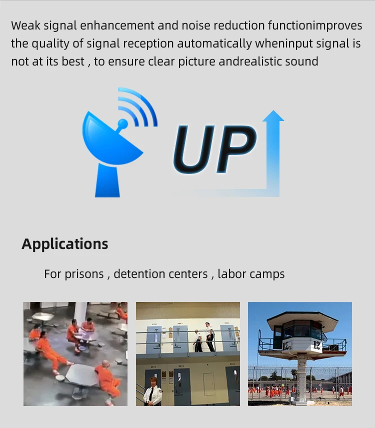13 Inch Transparent Prison TV | LCD with Clear Remote & Hotel Mode ...