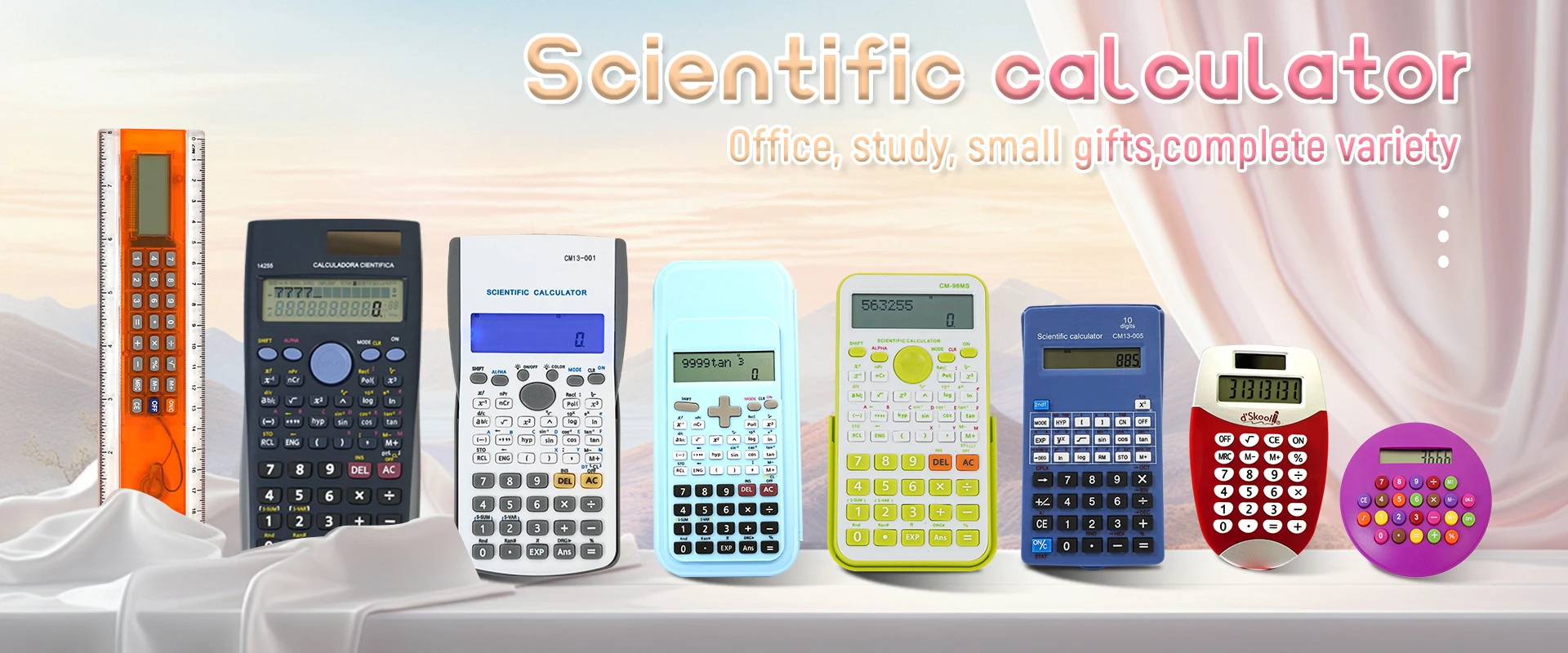 8-Digit Basic Standard Calculators Small Digital Desktop Calculator ...