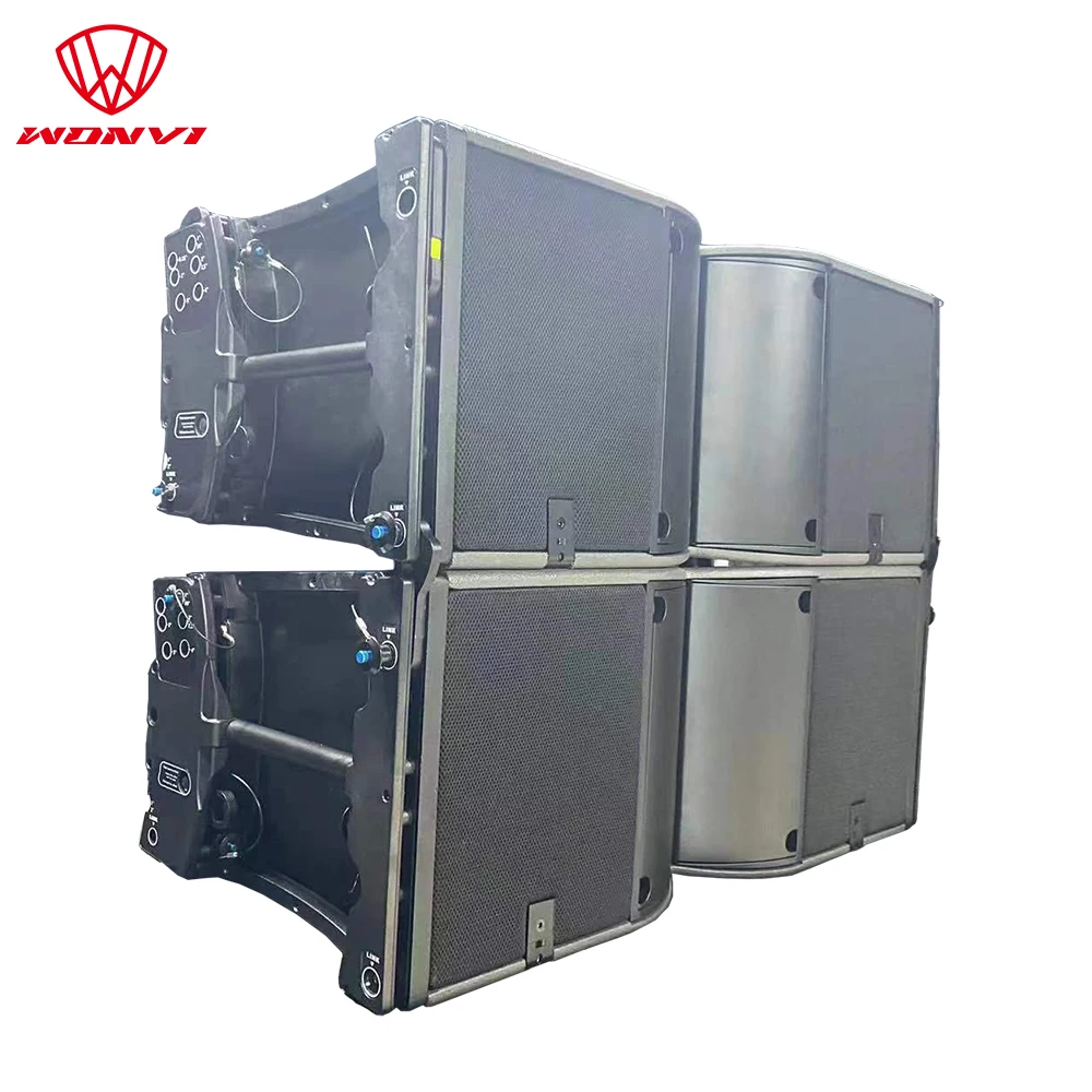 La212 Dual 12 Inch Line Array Speakers Professional Audio Sound System ...