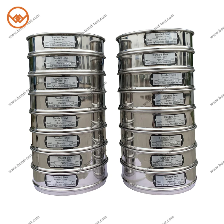 Laboratory Electric Sieve Shaker With Test Sieves For Particle - Buy ...