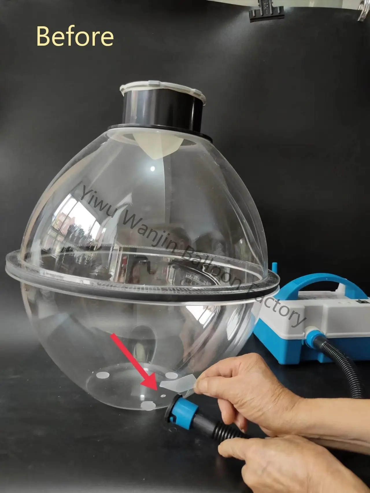 Bobo Balloon Stuffing Stuffer Machine Pump With Gifts Electric Balloon ...