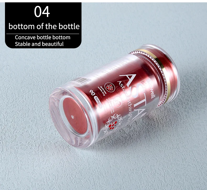 Custom Ps Pill Bottle With Inner Container Customer Design Printing ...