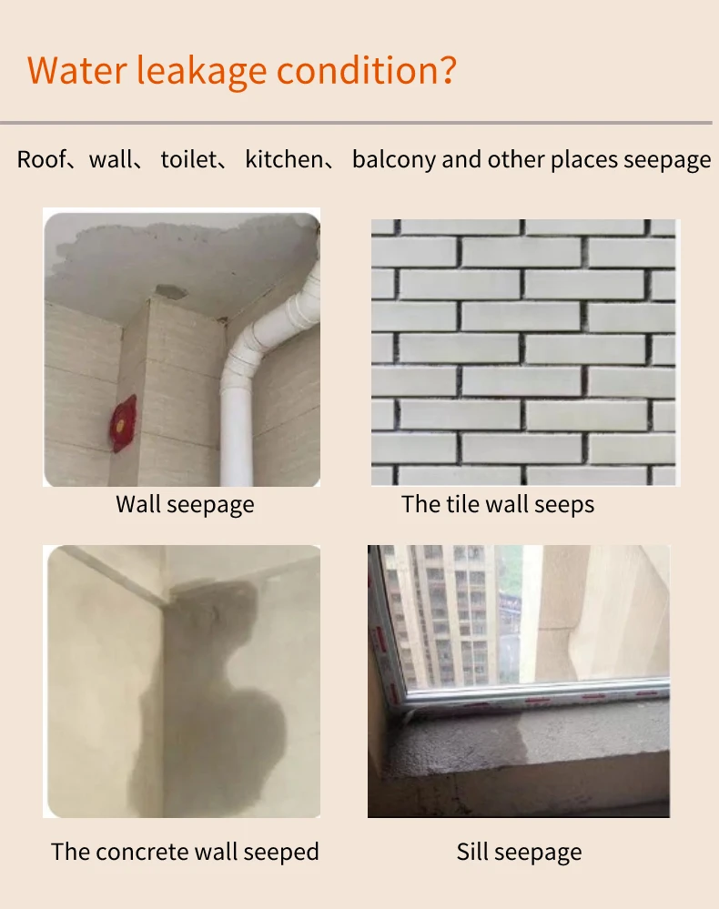 300g Toilet Kitchen Exterior Wall Invisible Waterproof Additive Outdoor ...