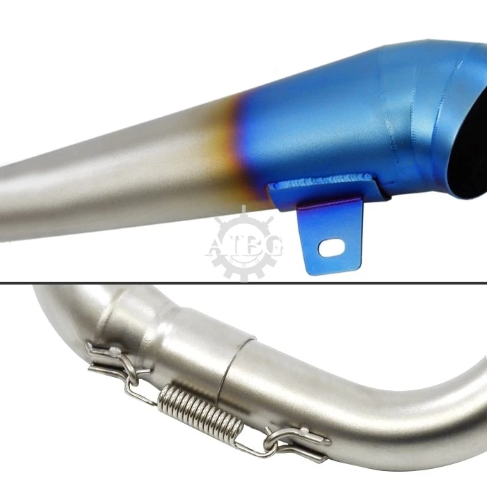 Custom Muffler for Honda GYRO CANOPY - High-Quality Exhaust Pipe