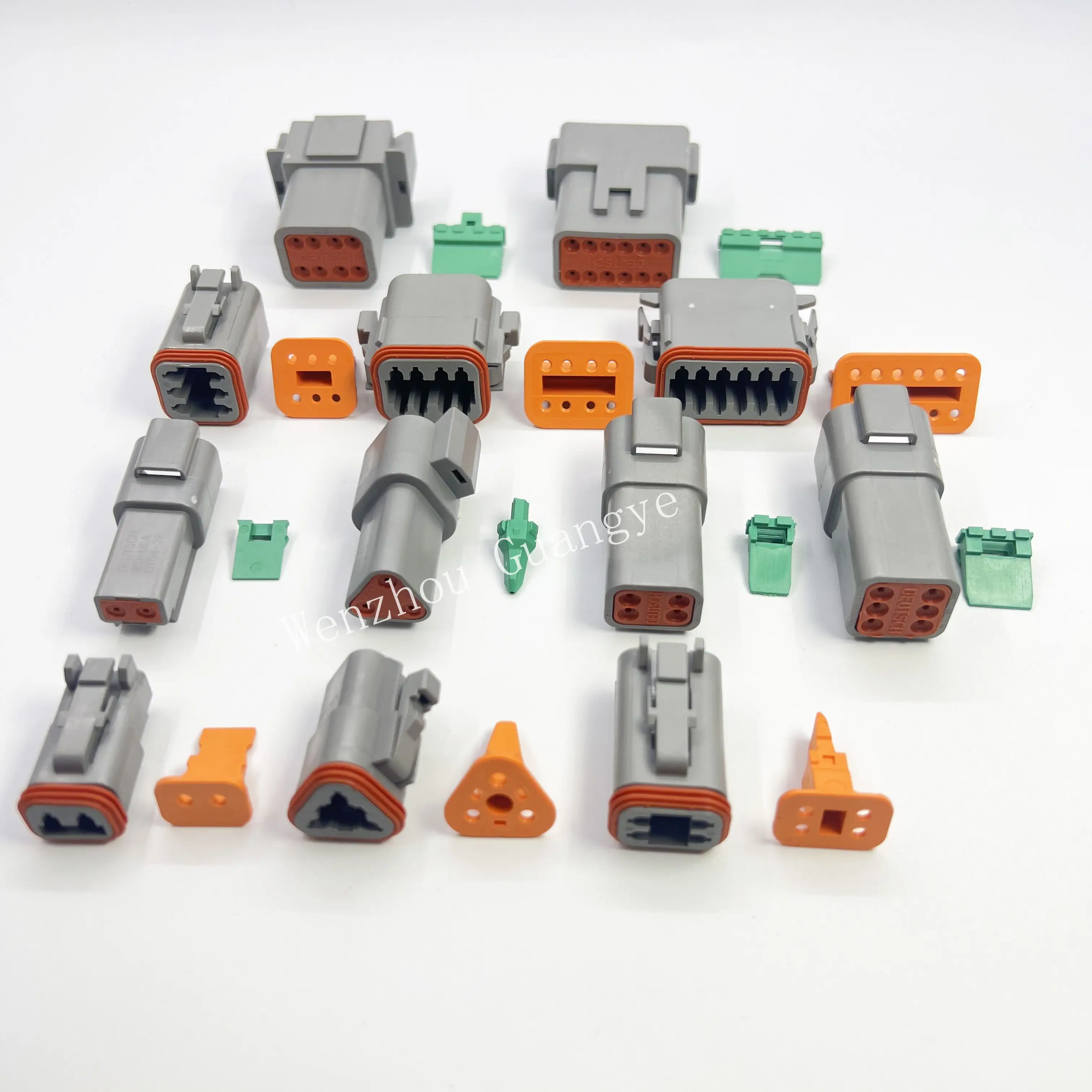 Deutsch Automotive Terminals DT Series 2 3 4 6 8 12 Pin Male Female Connectors DT DTM Connector ...