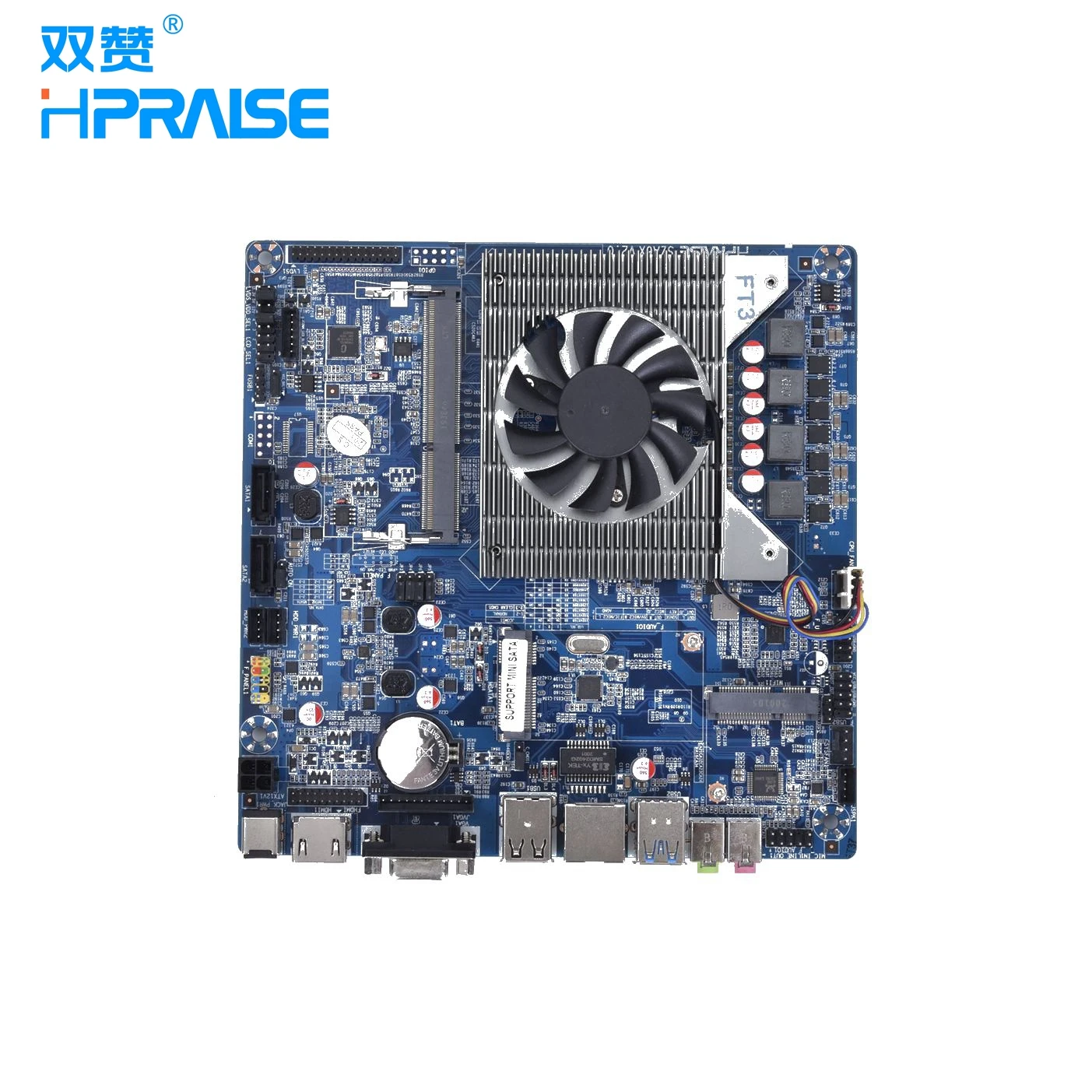 Thin Client Industrial Motherboard Amd A6-7310 Dc 12v Embedded Gabinete ...
