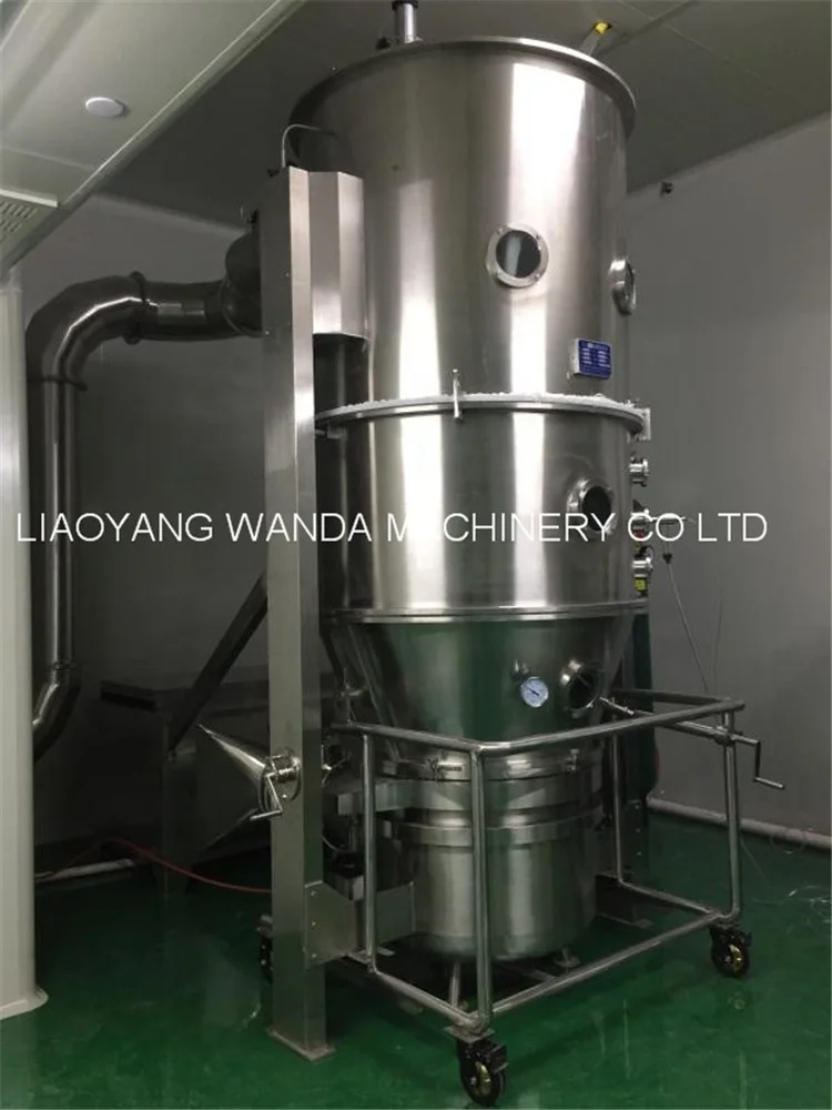 Factory Price Vertical Sus Powder Fluidized Bed Drying Machine Boiling ...