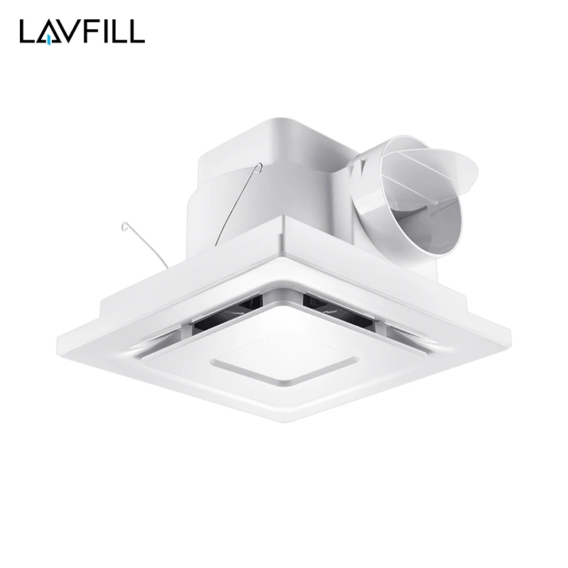 Ducted Air Exhaust Fan Ceiling Extractors For Kitchen Painted Panel ...