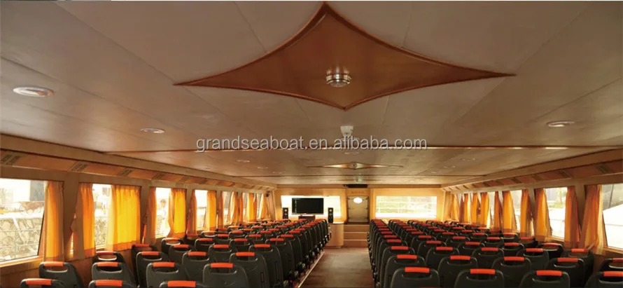 250seats Steel Passenger Ferry Ship with Luxury Decoration