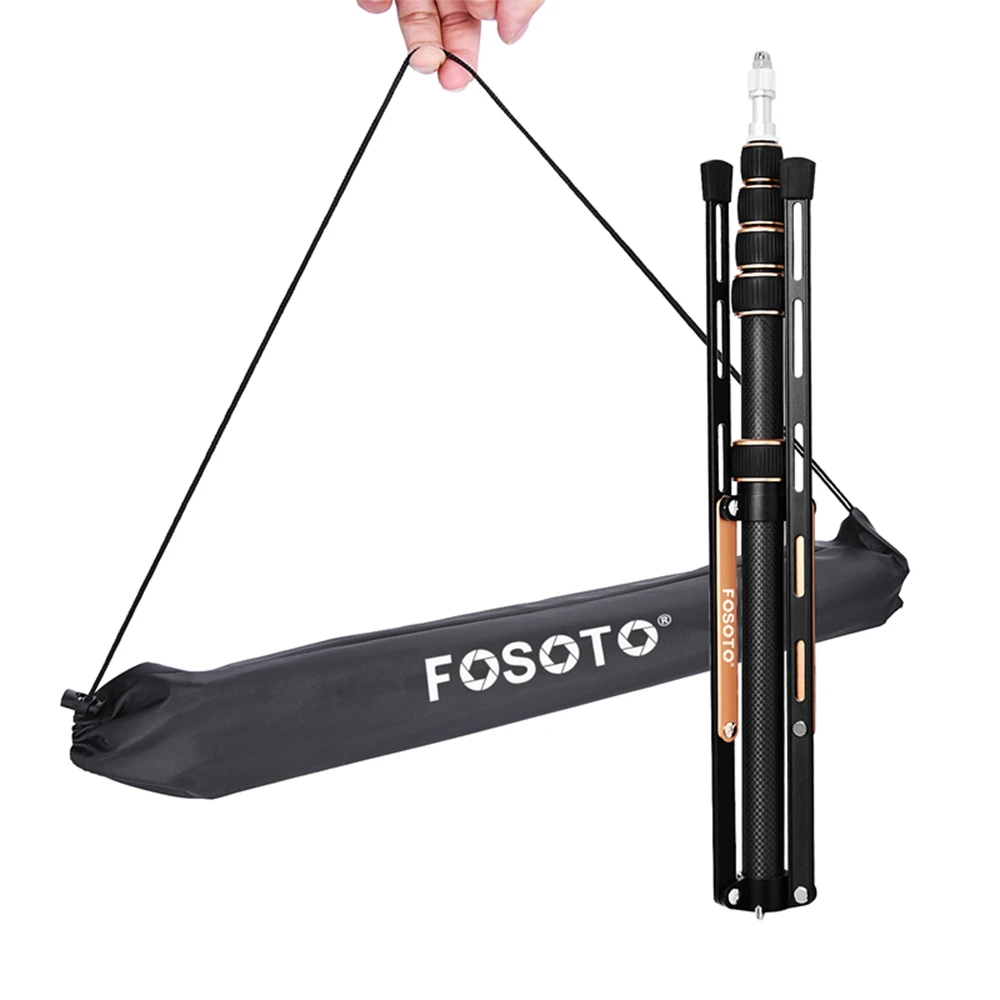 Carbon Fiber Light Stand Tripod - 7ft Professional Support