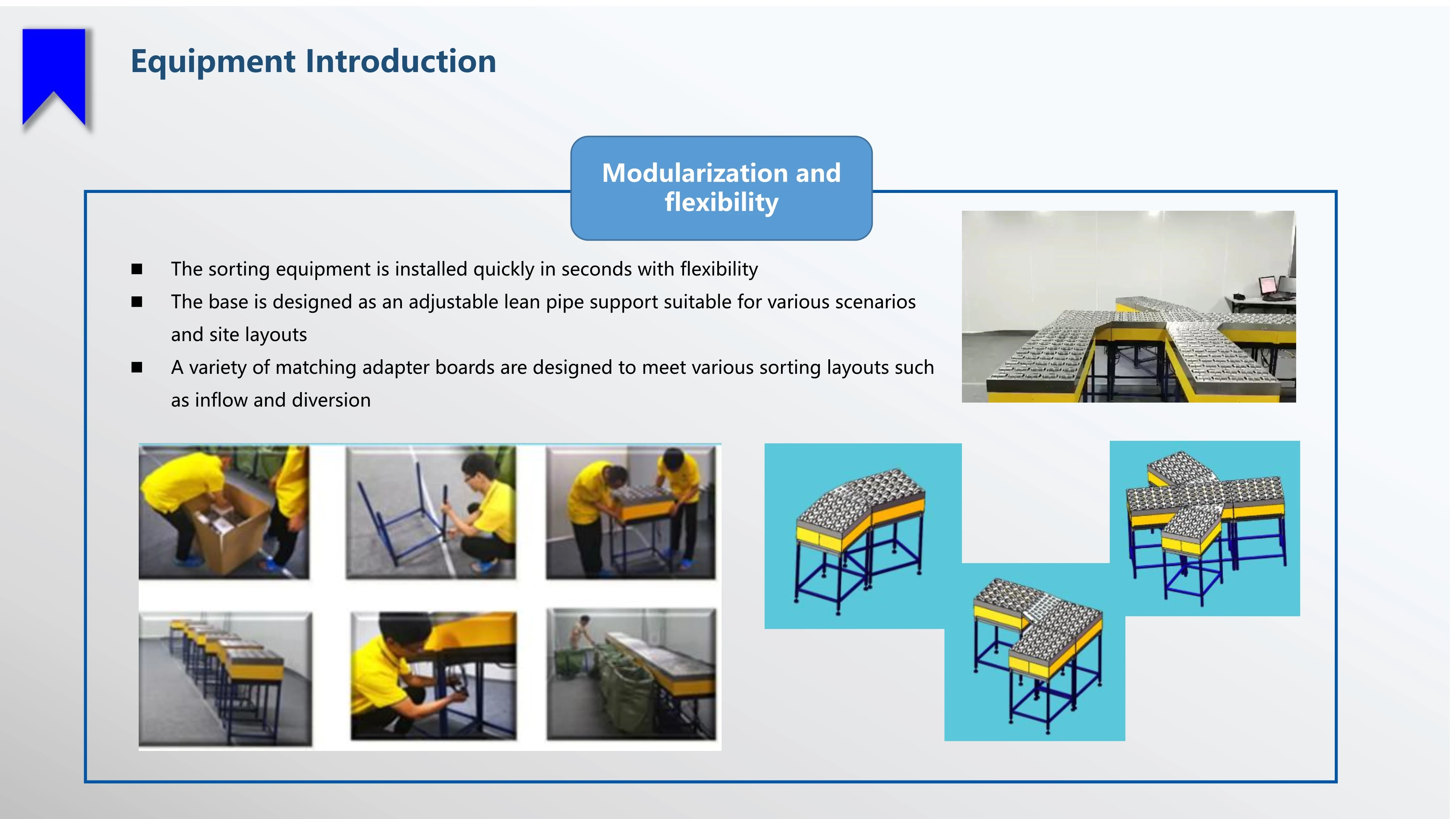 EWS Electrical Wheel Sorter - Efficient Small Package Sorting