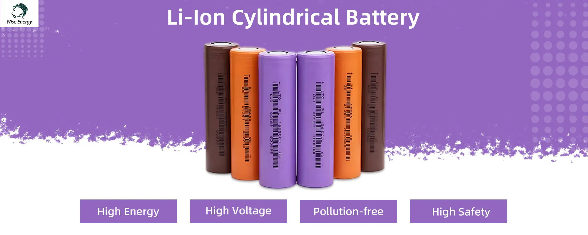 Cylindrical Pin Lithium Titanate Cell Bateria Lto Cell 2.4V 1500mAh ...