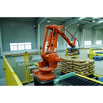 Robotic Arm Palletising Equipment Automatic Feed Fertiliser Gripper ...