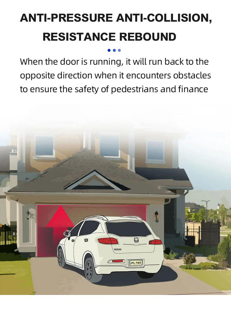 New Design Remote Control Automatic Flap Garage Door With Good Price ...