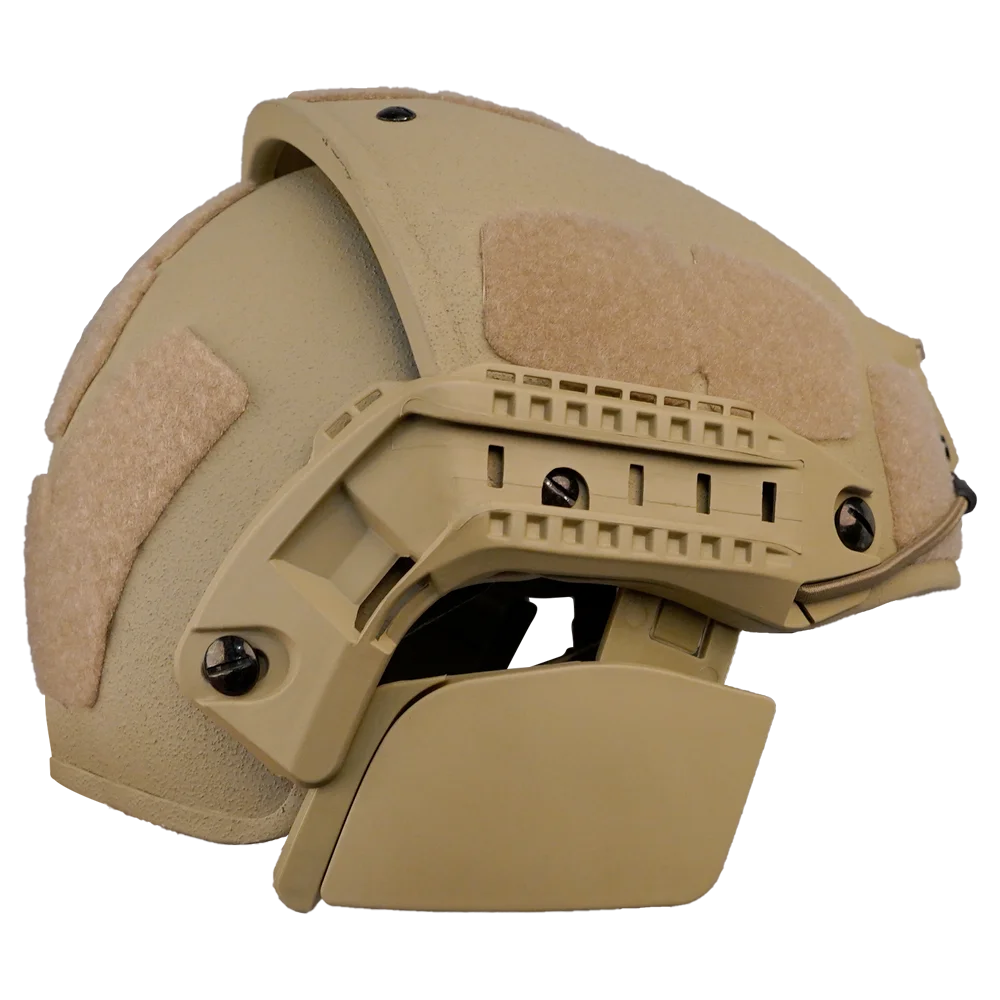 REVIXUN Tactical Lightweight Aramid Airframe Helmet with Ear Protection ...