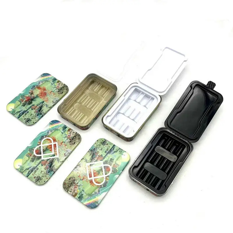Half Airtight Slide Child Resistant Metal Box For Prerolls Packaging ...