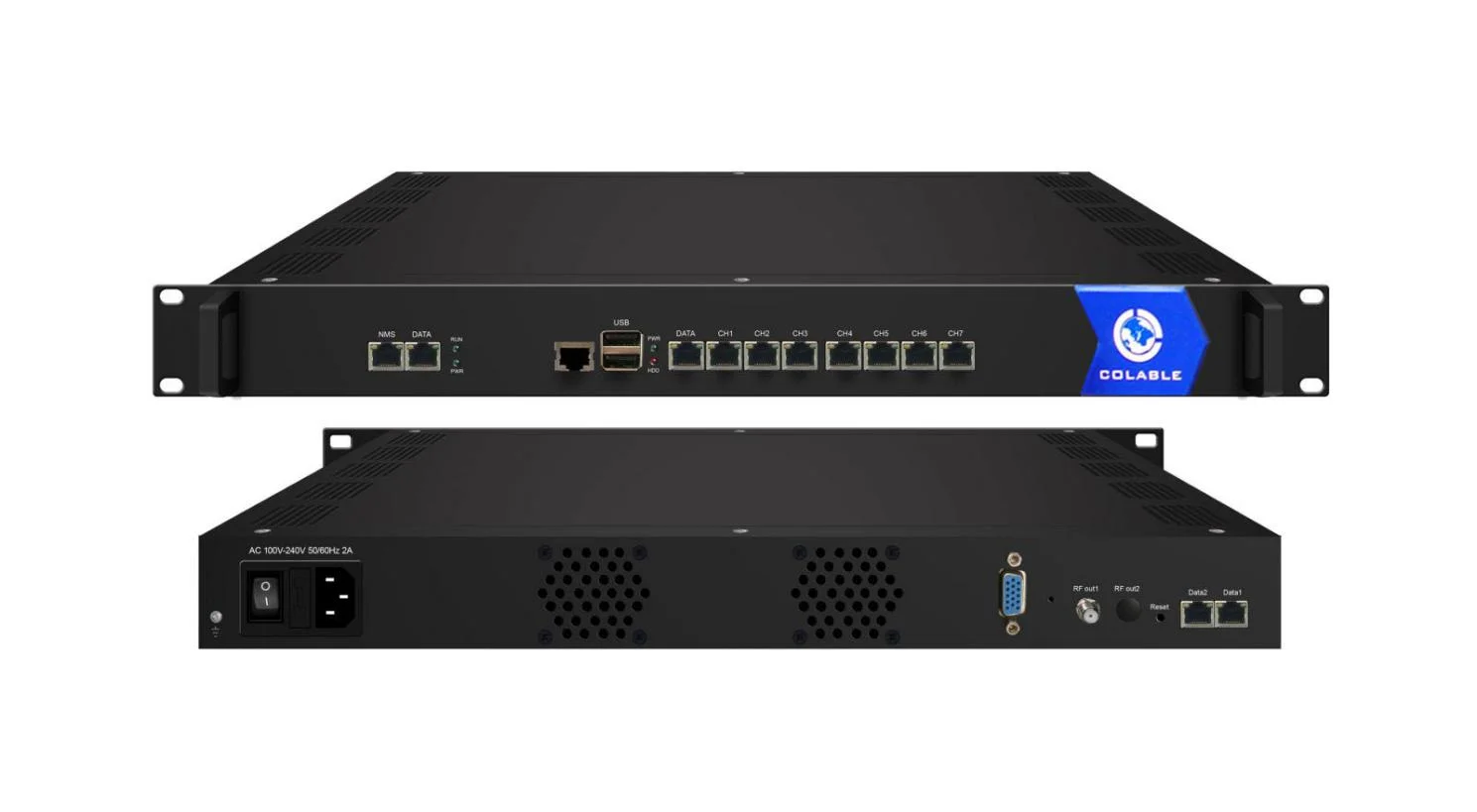 COL5416 16/32 Channel IP QAM Scrambler IP Processor IP to RF Digital ...