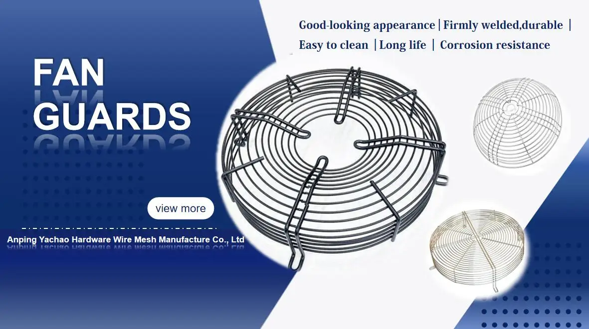 Stainless Steel Industrial Exhaust Air Conditioner Grille Fan Guard Grill