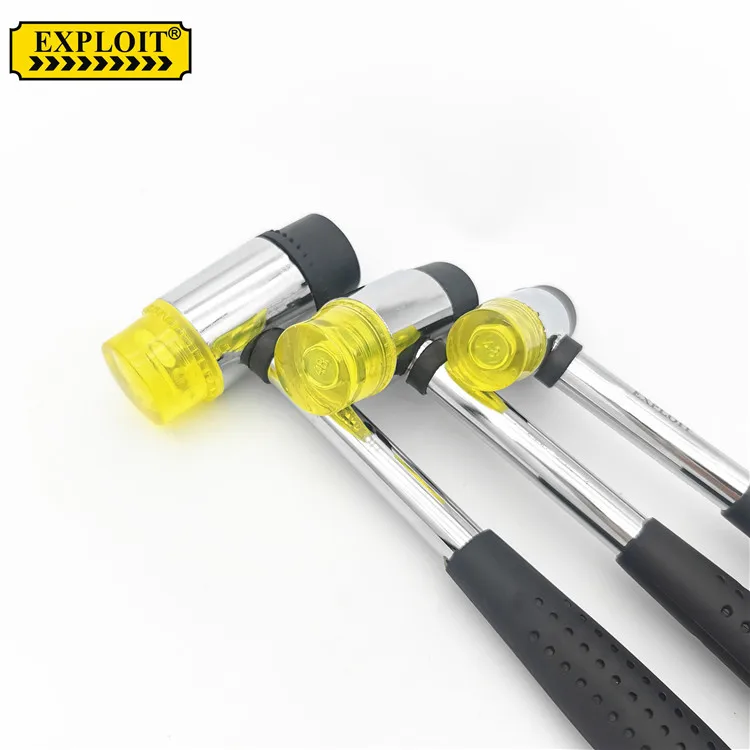 Professional Mounting Hammers Non-marring Mallets Tool 2 Way Rubber ...