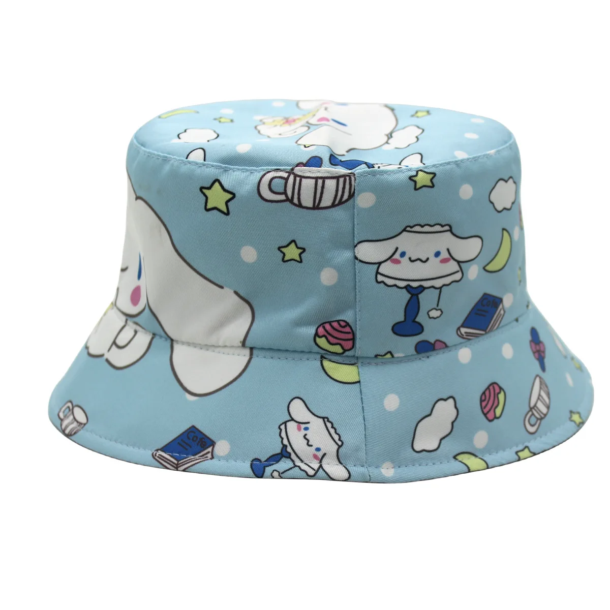 Kuromi Mymelody Cinnamoroll Pochacco Pompom Purin Fisherman Hat Cartoon ...