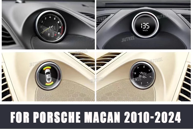Car Stopwatch For Porsche Cayenne 2010-2017 Macan 2010-2024 Interior ...