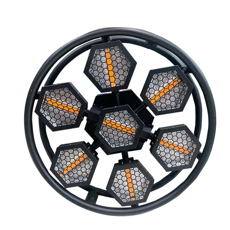 Retro Stage Light 7* 60w Led Strobe Blinder Light Cob 7pcs 60w Vintage ...