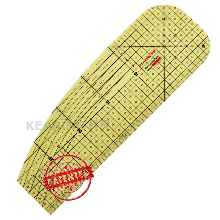 Kearing Economy French Curve Ruler Set of 3 for Drafting