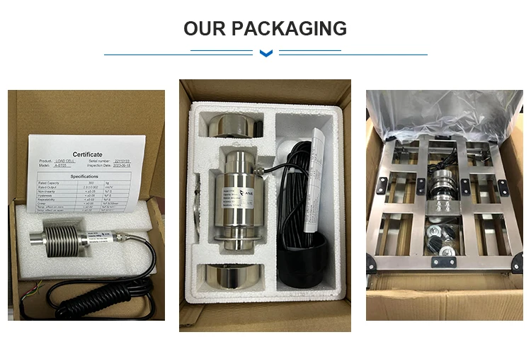 compression load cell Rocker Pin Canister sensor 30t 40t 50t ton C16 ...