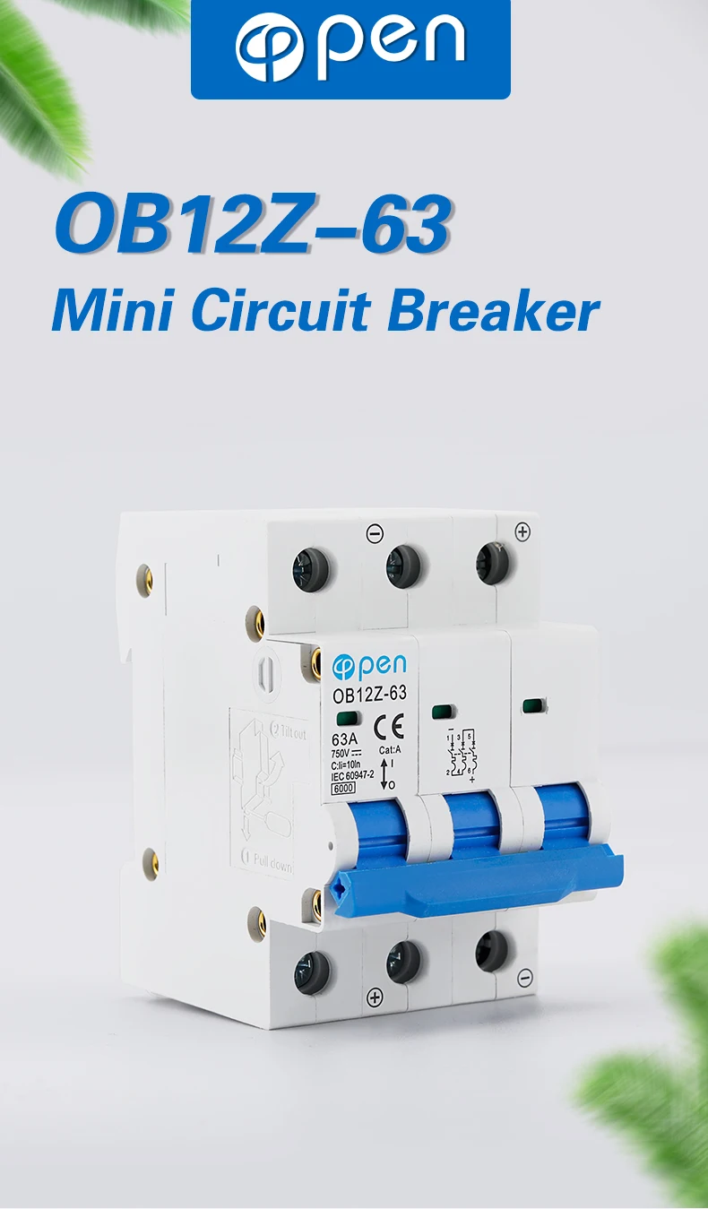 DC MCB 12V-60V Circuit Breaker - Battery Protection Switch