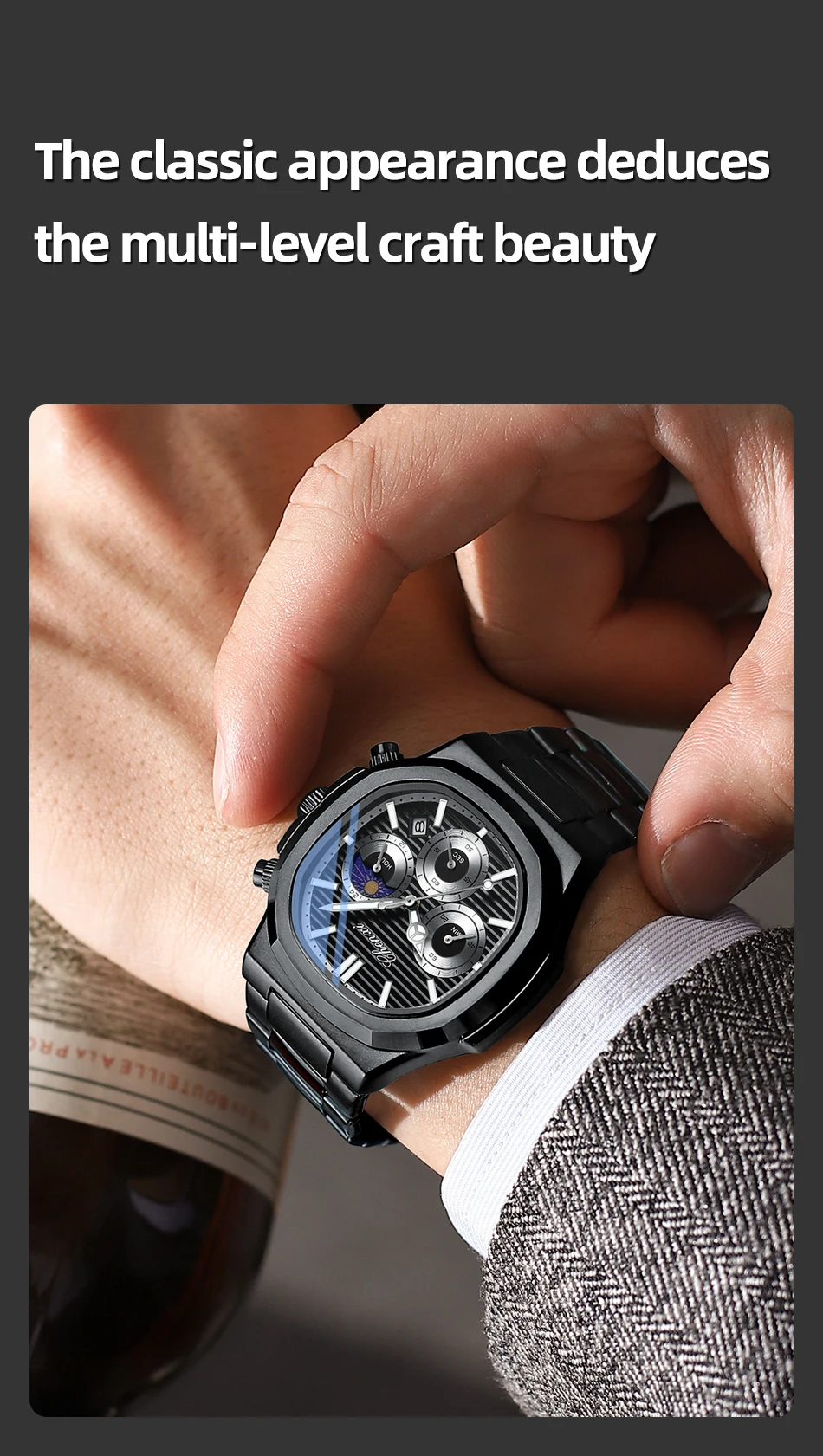CHENXI 922 Business Watch for Men - High Quality Quartz