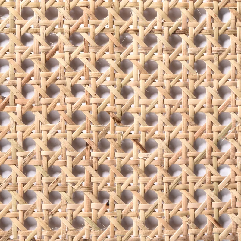 Rattan Factory Natural Webbing Cane Open Material Roll Rattan Natural ...