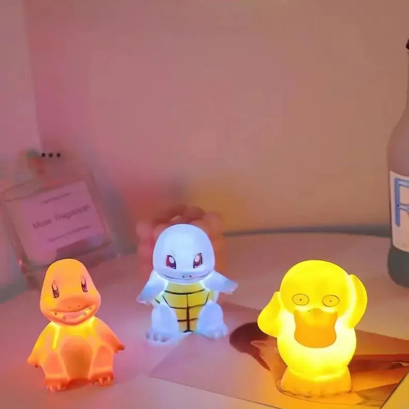 Super Cute Kawaii PVC Anime Figure Lamp Toys - Shine Pika