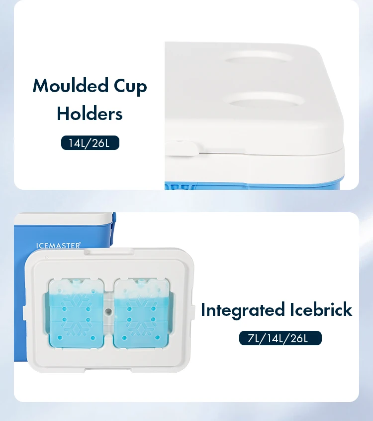 Icemaster Insulated Cooler Boxes - Perfect for Outdoor Camping