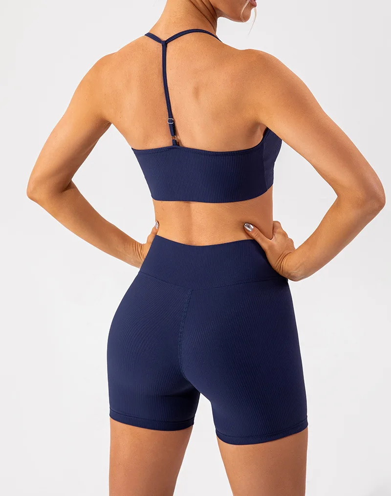 Sexy Workout Gym Fitness Wear 5 Piece Active Set For Women