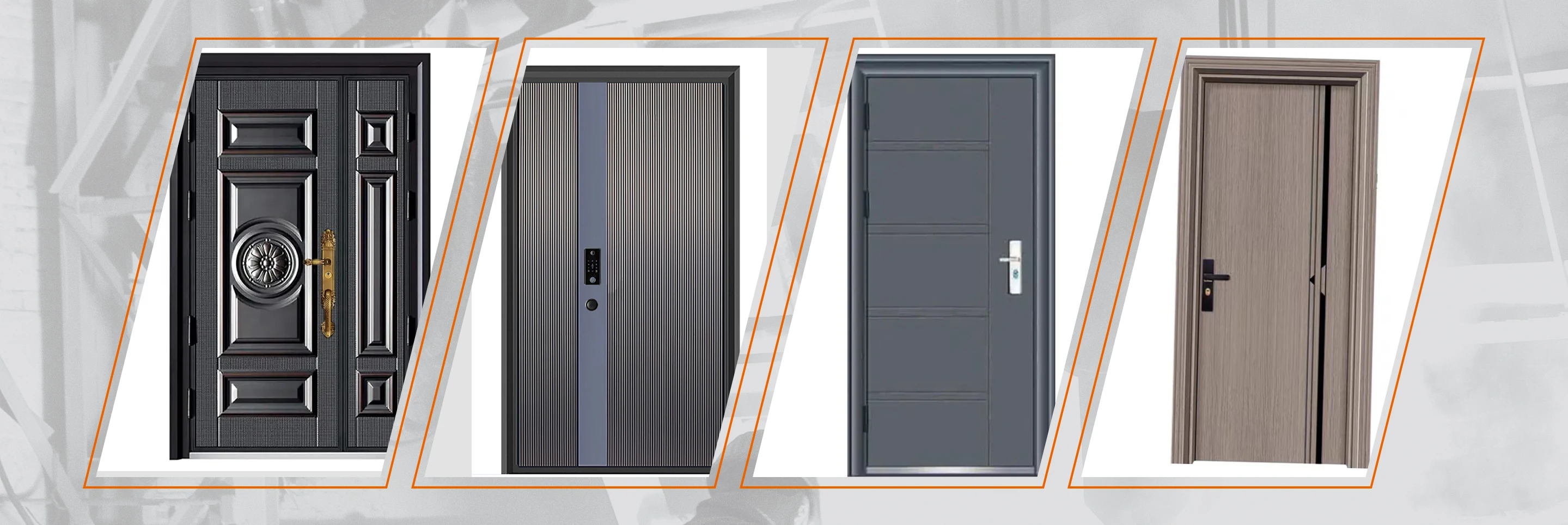 Steel Security Main Doors For Houses Exterior Luxury Villa House Front ...