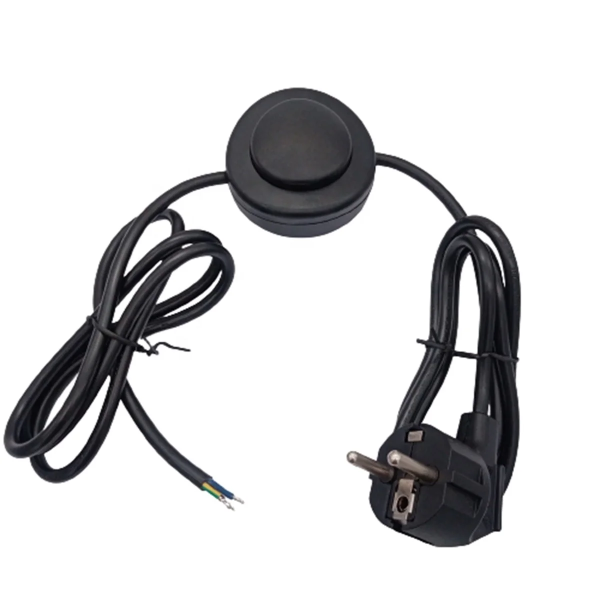 Push Button on off Foot Switch with Cord and Plug - Win-kare