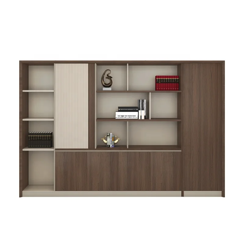 Wooden Office File Bookcase - Durable & Stylish Storage