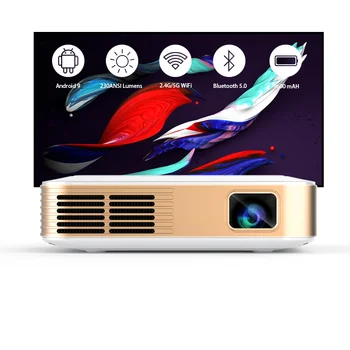 120inch Large Screen Daylight Pico Dlp Projector Game 4k Movie Mobile ...